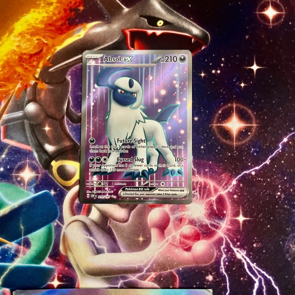 Pokemon | Other | Pokemon Absol Ex Card Obsidian Flames | Poshmark